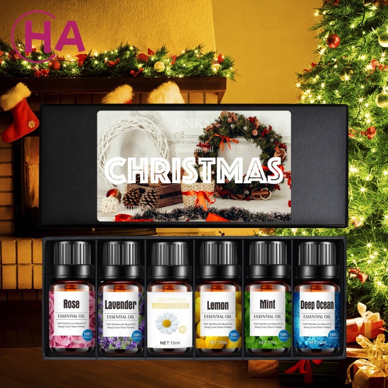 1/6/12 bottle 10ml Essential oil gift set 100% pure plant Purifier ...