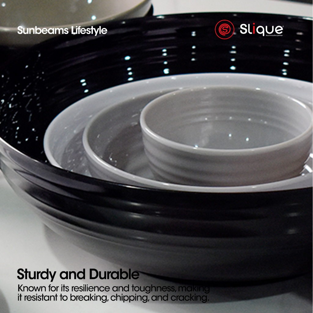 SLIQUE Premium Melamine Bowl 8 inches, Dining Bowl, Dinner Bowl ...
