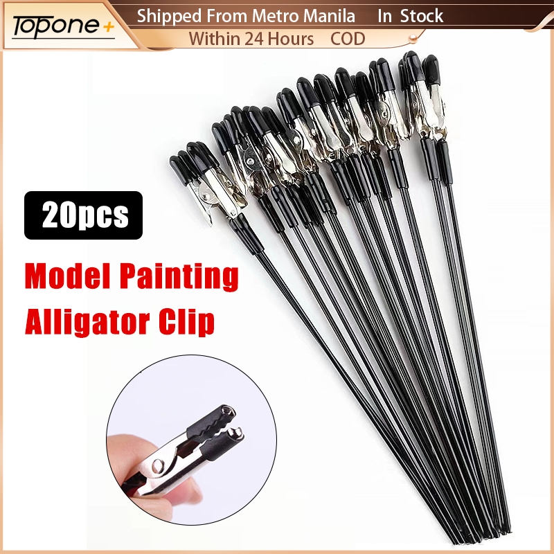 20pcs Model Alligator Clip Metal Airbrush Alligator Clamp For Gundam ...