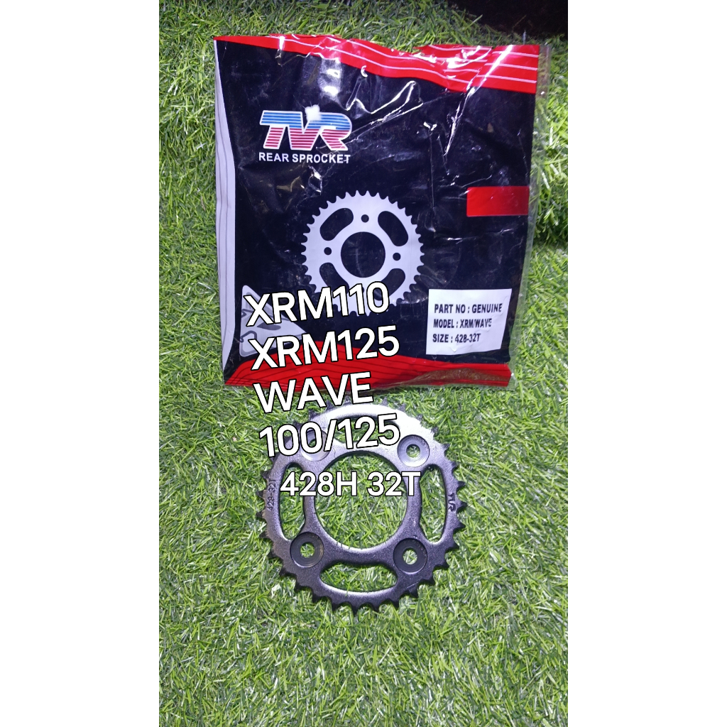COD REAR SPROCKET XRM / WAVE 100/125 | Shopee Philippines