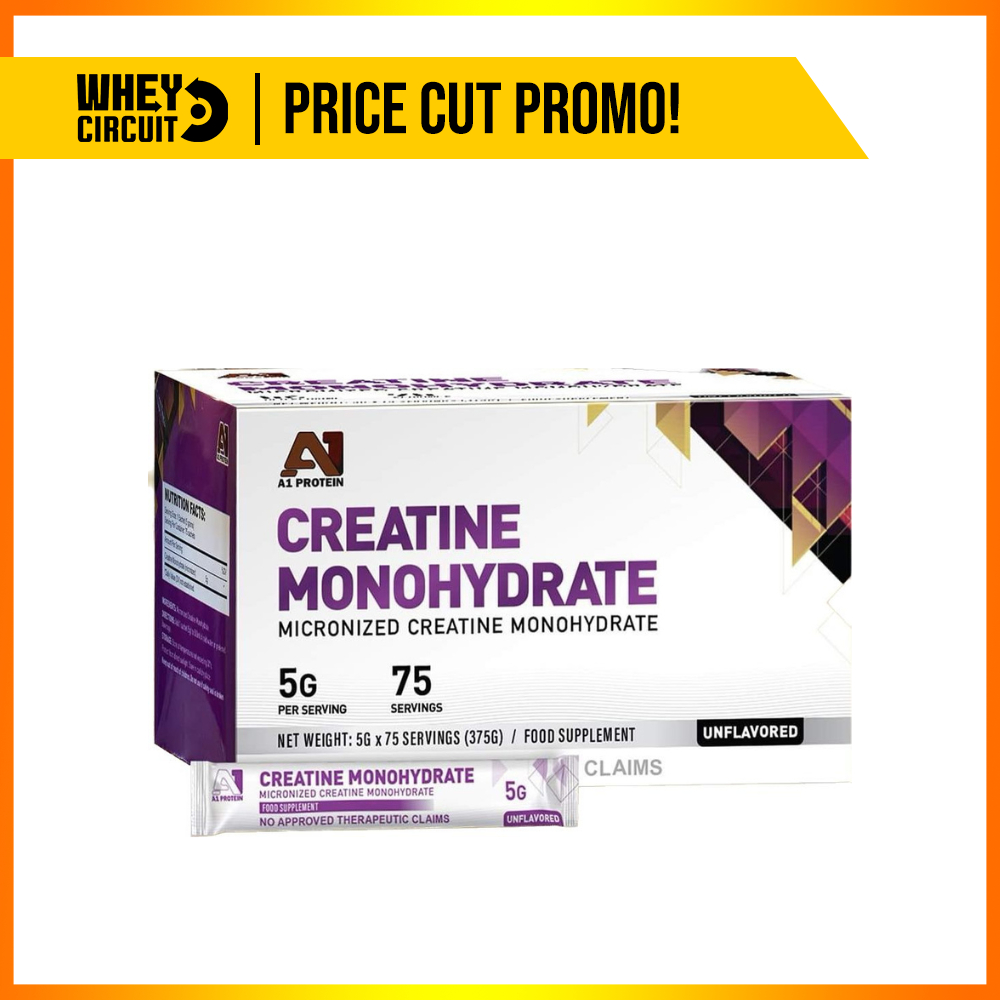 A1 Protein Creatine Monohydrate 75 serving sachets | Shopee Philippines