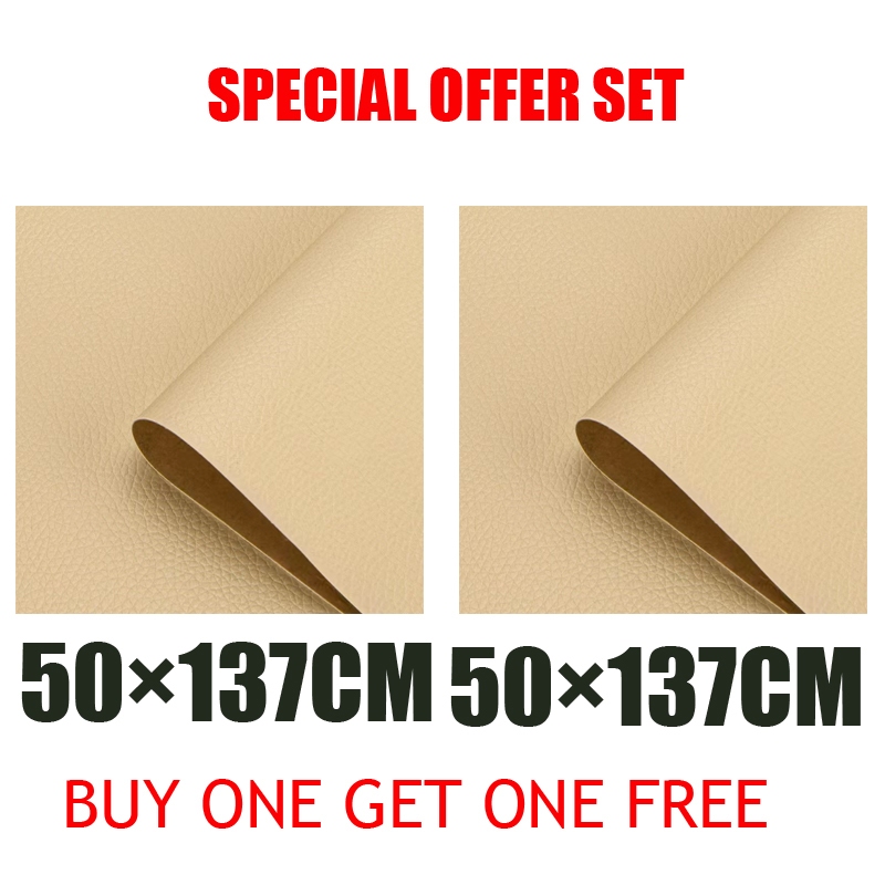 DOYOS Wear Resistant Leather Repair Patch Self-Adhesive 50-137cm PU ...