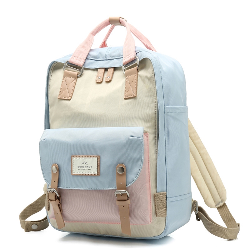 Original Donut Backpack Women Korean Doughnut Macaroon Series School ...