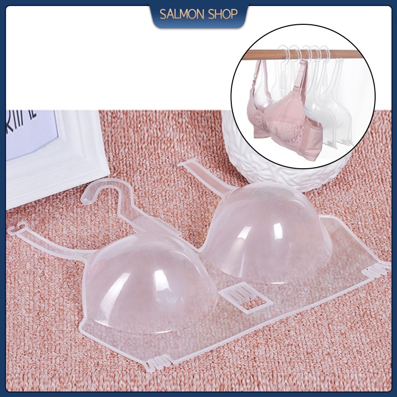 Transparent Bra Display Hanger White Plastic Bra Hanger Woman Bra ...