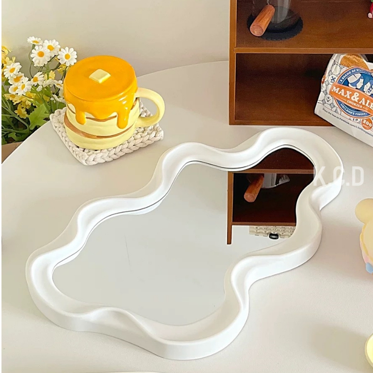 Wall-Mounted Mokoze Cloud Mirror, Creative Unique Decorative Mirrors ...