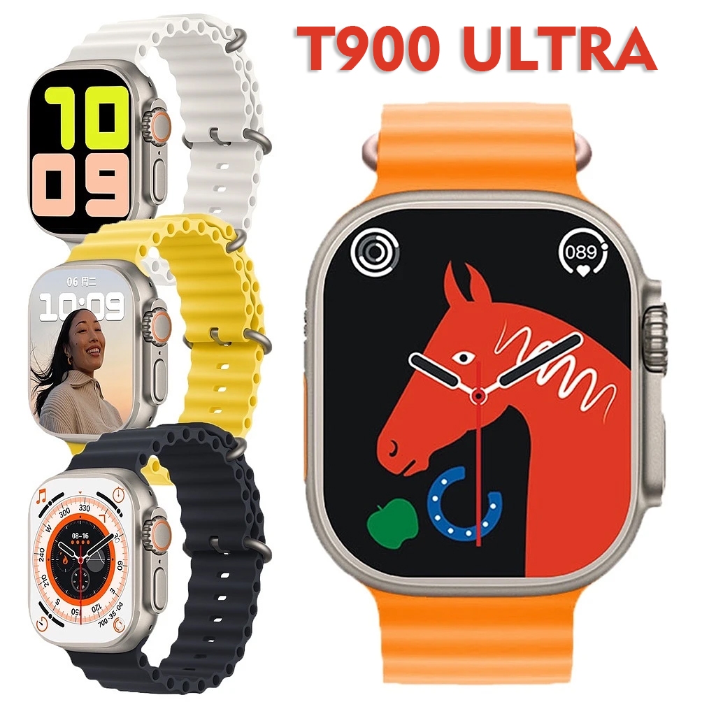 Original T900 Ultra Smart watch 1 : 1 Series 8 49mm Big 2.09 Inch Sports Smartwatch Waterproof ...