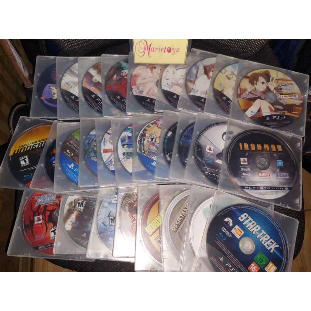 Playstation 3/Playstation 4 Loose CDs | Shopee Philippines