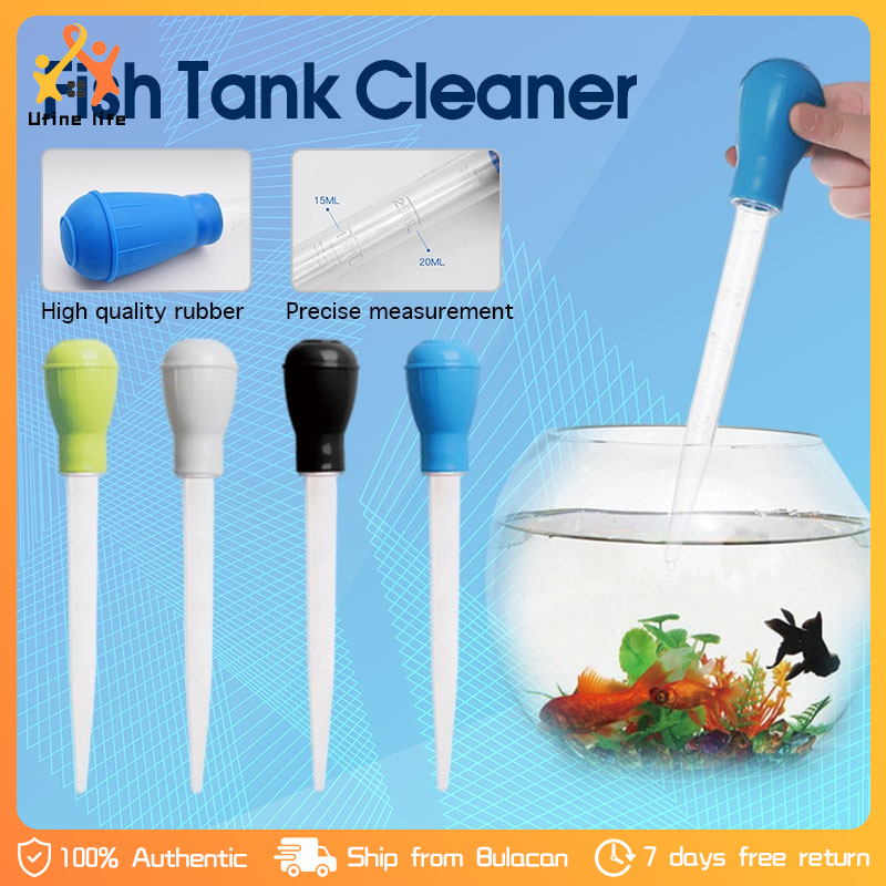 3pcs Tube Aquarium Clean Tool Pipette Fish Tank Siphon Pump Water ...