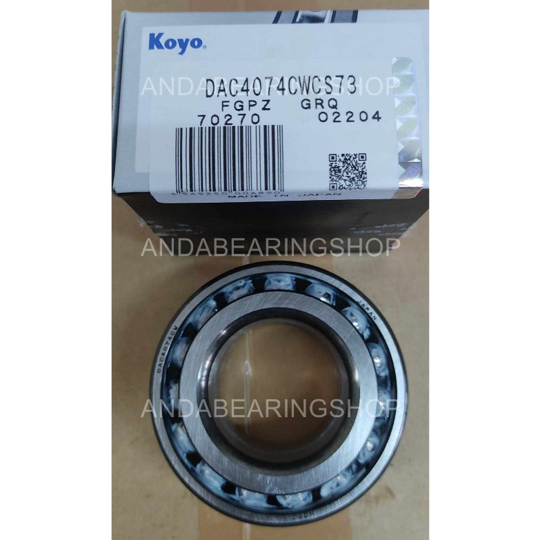 KOYO JTEKT DAC4074CWCS73 WHEEL BEARING (40X74X36/34) OTHER BRAND ...