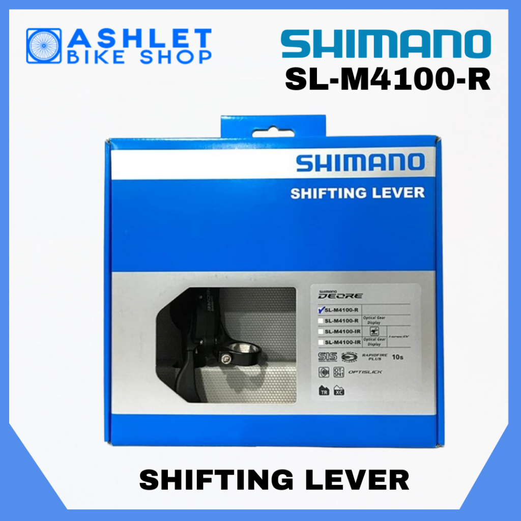 ORIGINAL SHIMANO Shifter Right SL-M4100-R 10-Speed w/o OGD Rear ...
