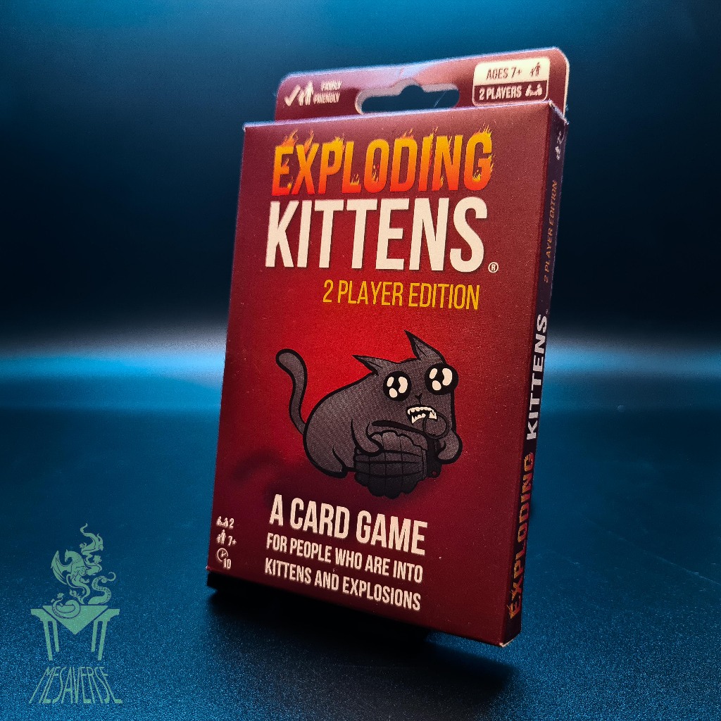 [Original] Exploding Kittens: 2-Player Version | Shopee Philippines