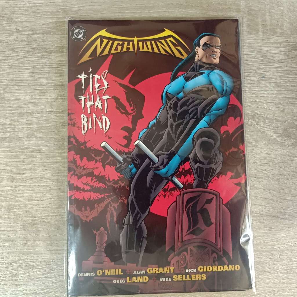 Nightwing Ties That Bind TPB (1997 DC comics) - GD/VG condition (water ...