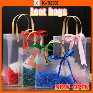 PVC Loot bag Small gift bagBbags for gifts Clear paper bag PVC hand bag ...