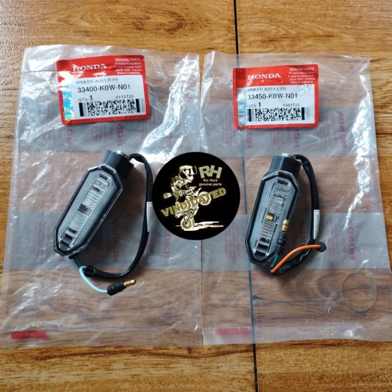 GENUINE ADV 160 FRONT WINKER SIGNAL LIGHT ASSEMBLY | Shopee Philippines