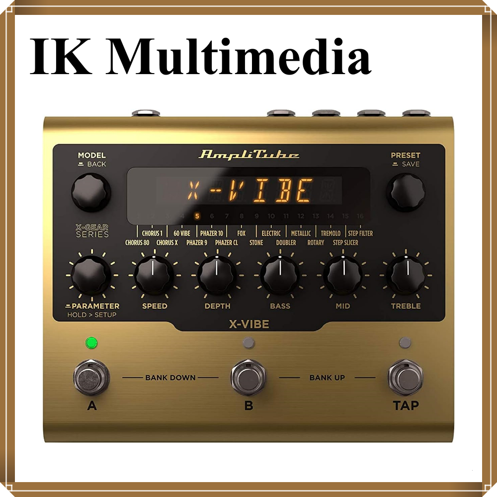 IK Multimedia AmpliTube X-VIBE Pedal Modulation Effector [direct from ...