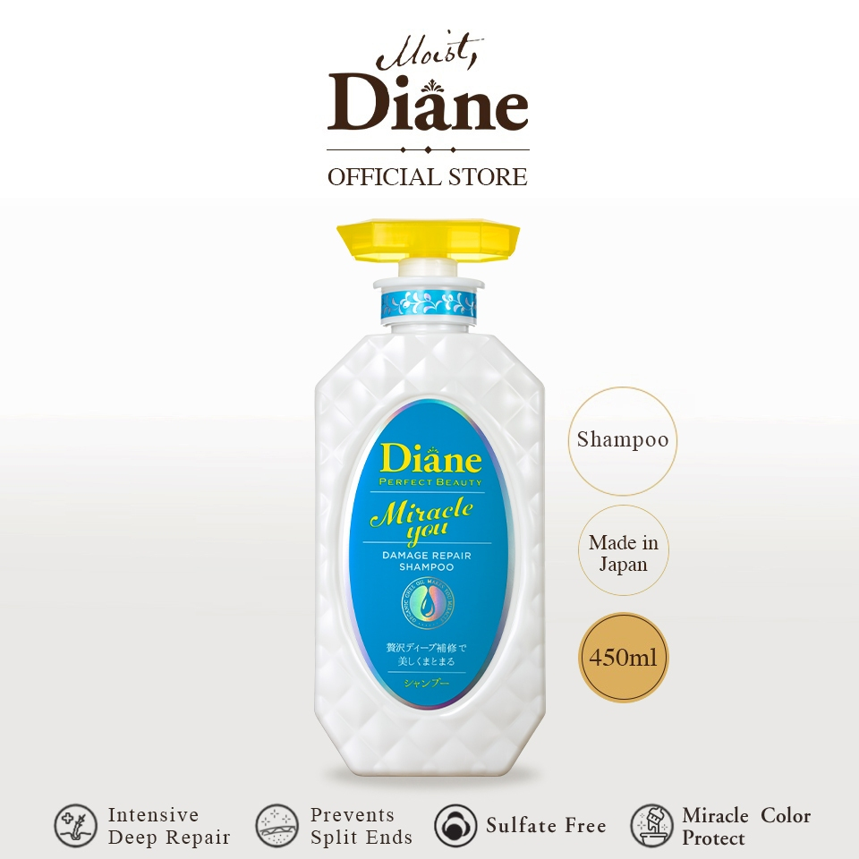 Diane Miracle You Damage Repair Shampoo (450 ML) | Shopee Philippines