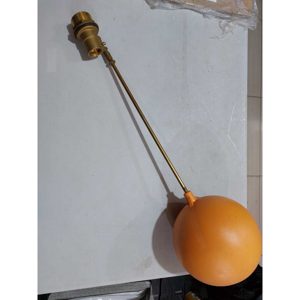 PVC Float Valve Ball Type Brass Fittings Heavy Duty 1/2 Or 3/4 | Shopee ...