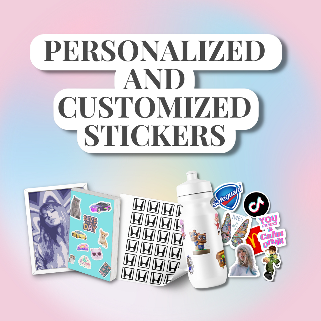 Customized / Personalized Waterproof Vinyl Stickers (Labels, Logos ...