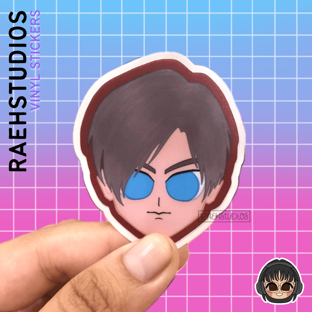 Leon Kennedy (from Resident Evil) Sticker | Matte, Waterproof Vinyl ...