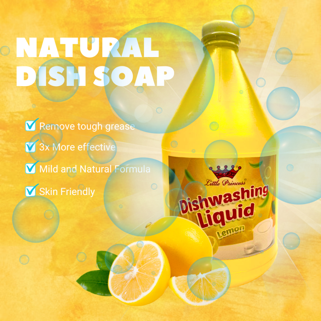 Little Princess since 1997 - Dishwashing Liquid Lemon - DWL (Yellow) 1 ...