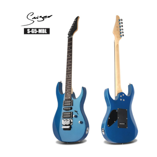 KAWES Double Rocker Electric Guitar Professional Metal Electric Guitar ...