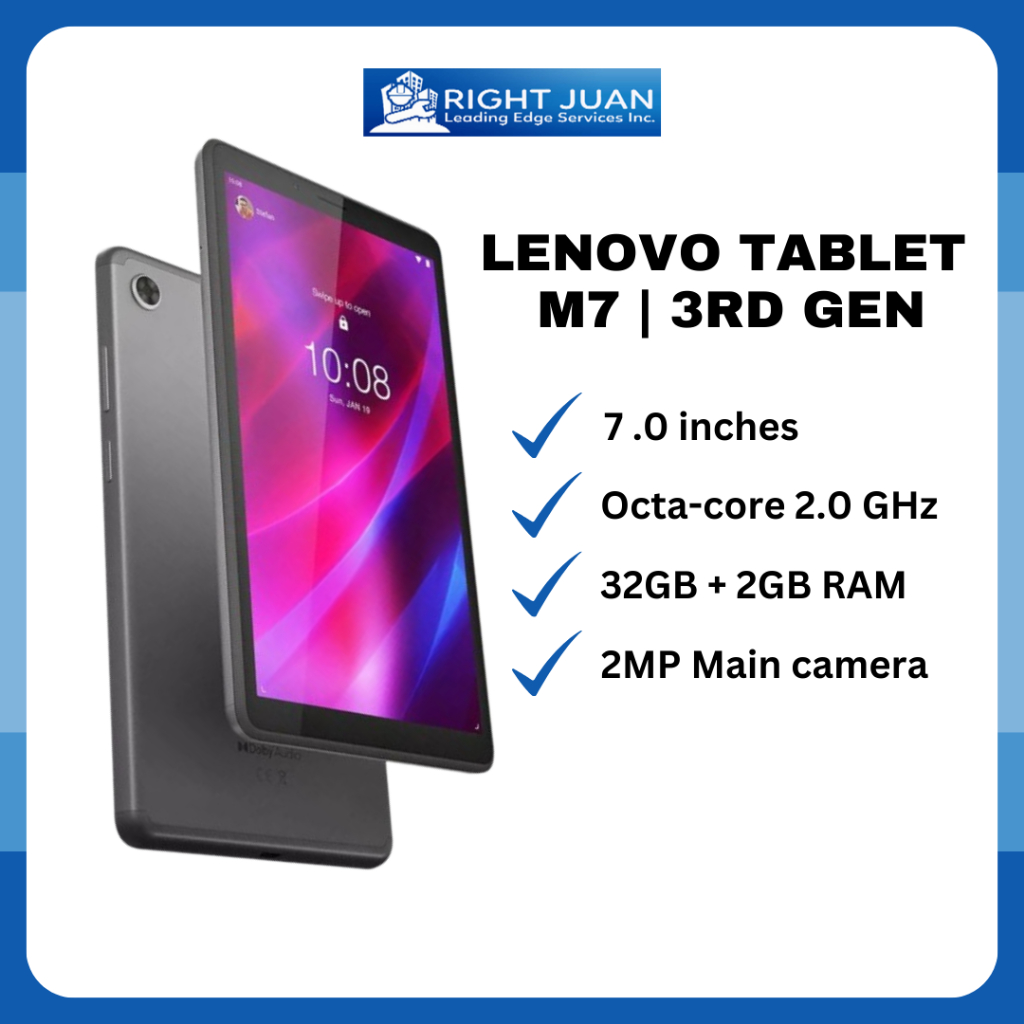 Lenovo tab M7 3rdGen,andr11,2gb,32gb | Shopee Philippines
