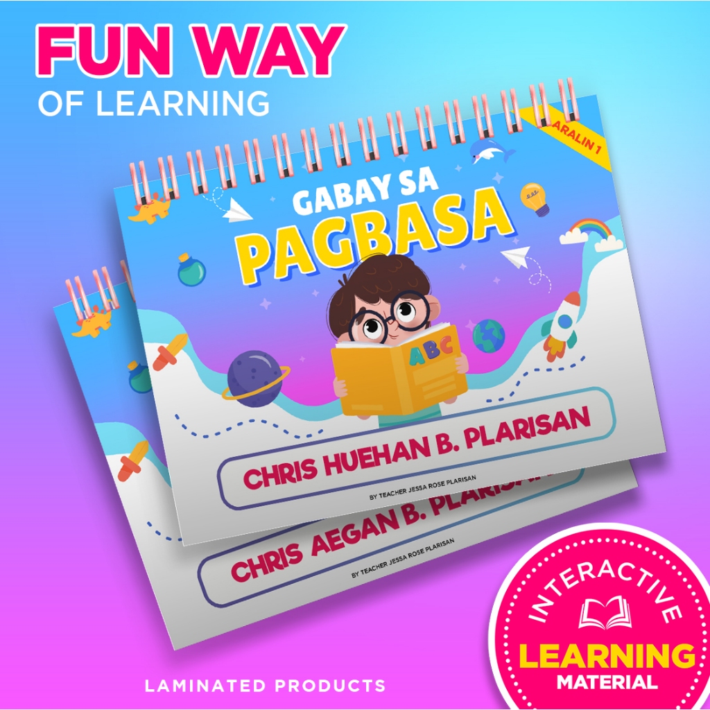 Gabay sa Pagbasa - Interactive Learning Materials - Laminated Products ...