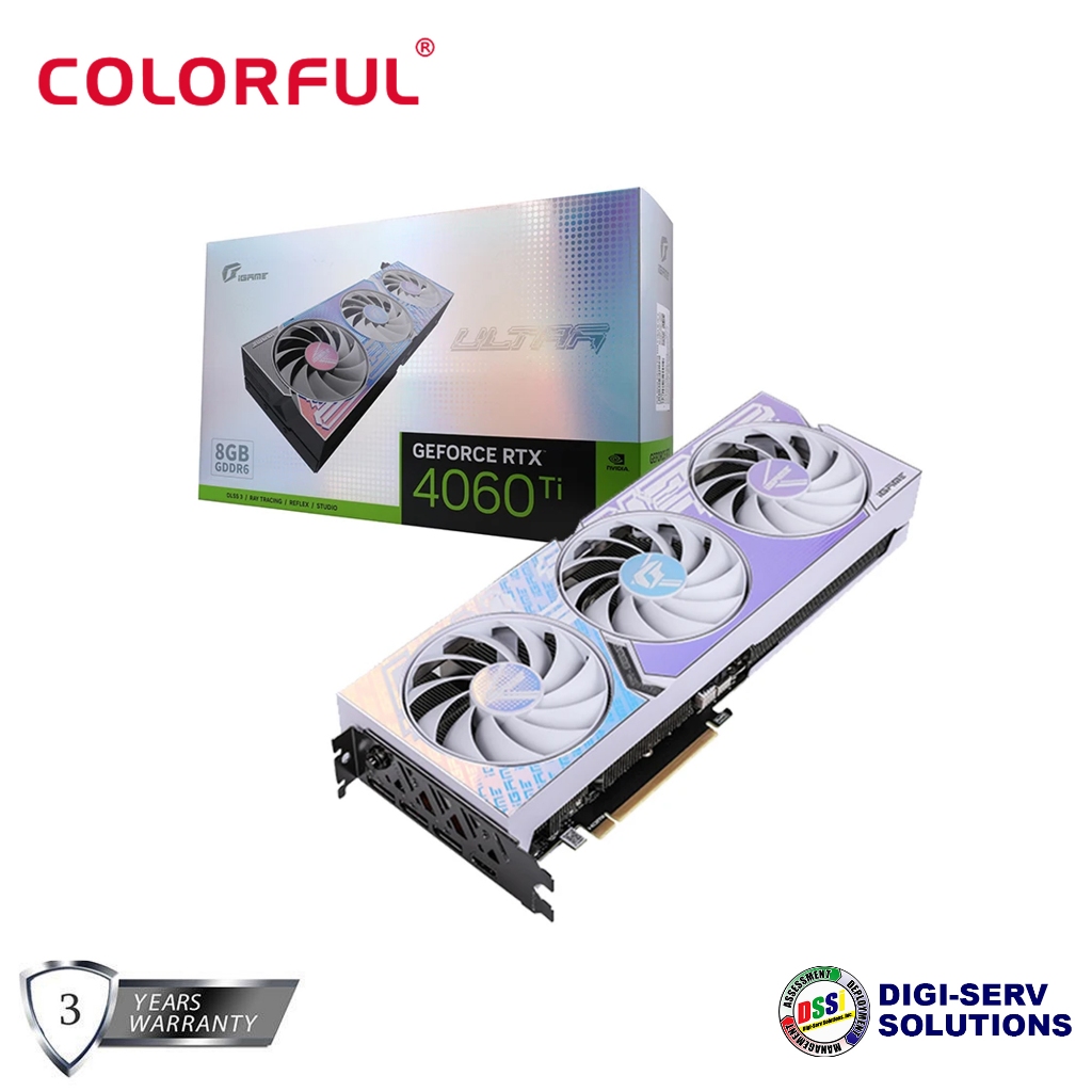 Colorful igame Geforce Rtx 4060 Ti Ultra W Oc 8Gb-V Graphics Card ...