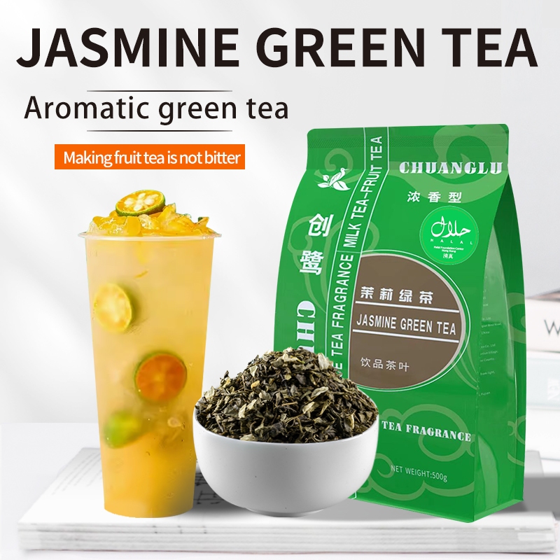 HALAL Jasmine Green Tea Strong flavour milk tea shop special jasmine ...