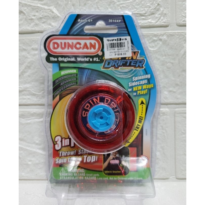 SPIN DRIFTER YO-YO RED DUNCAN AGE 6+ | Shopee Philippines