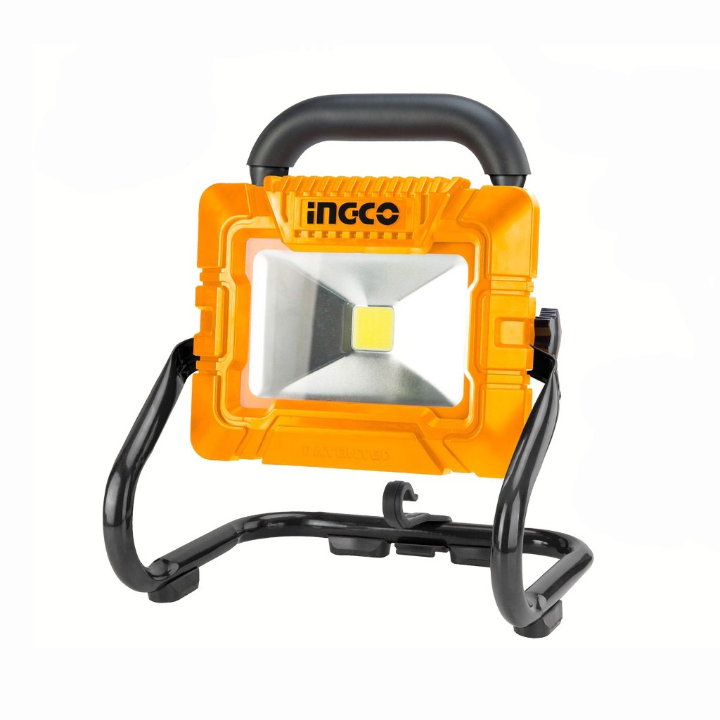 INGCO 20V Cordless Lithium Ion Li-Ion Safety Rechargeable Work Lamp LED ...