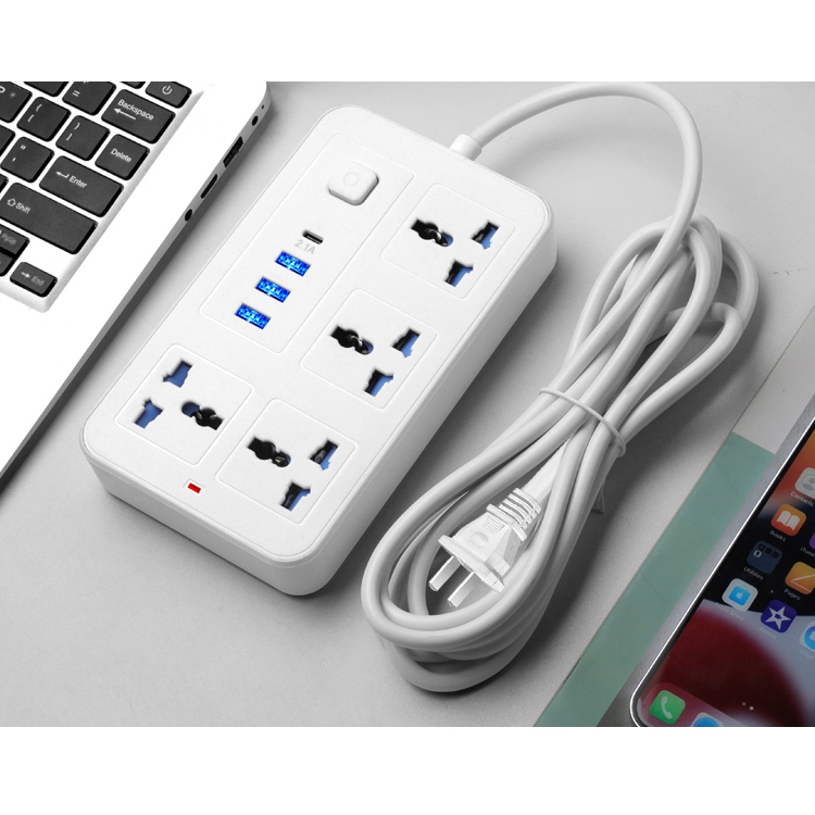 Zeus Power Universal Socket Extension Moveable Multi Function Socket W