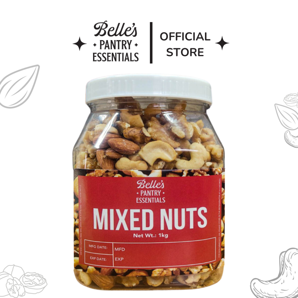 Belle's Mixed Nuts Jar (500g-1kg) | Shopee Philippines