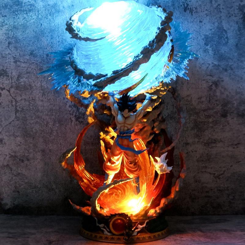 Hey Anime-DRAGON BALL SUPER BIG GOKU SPIRIT BOMB ILLUMINATED STATUES ...