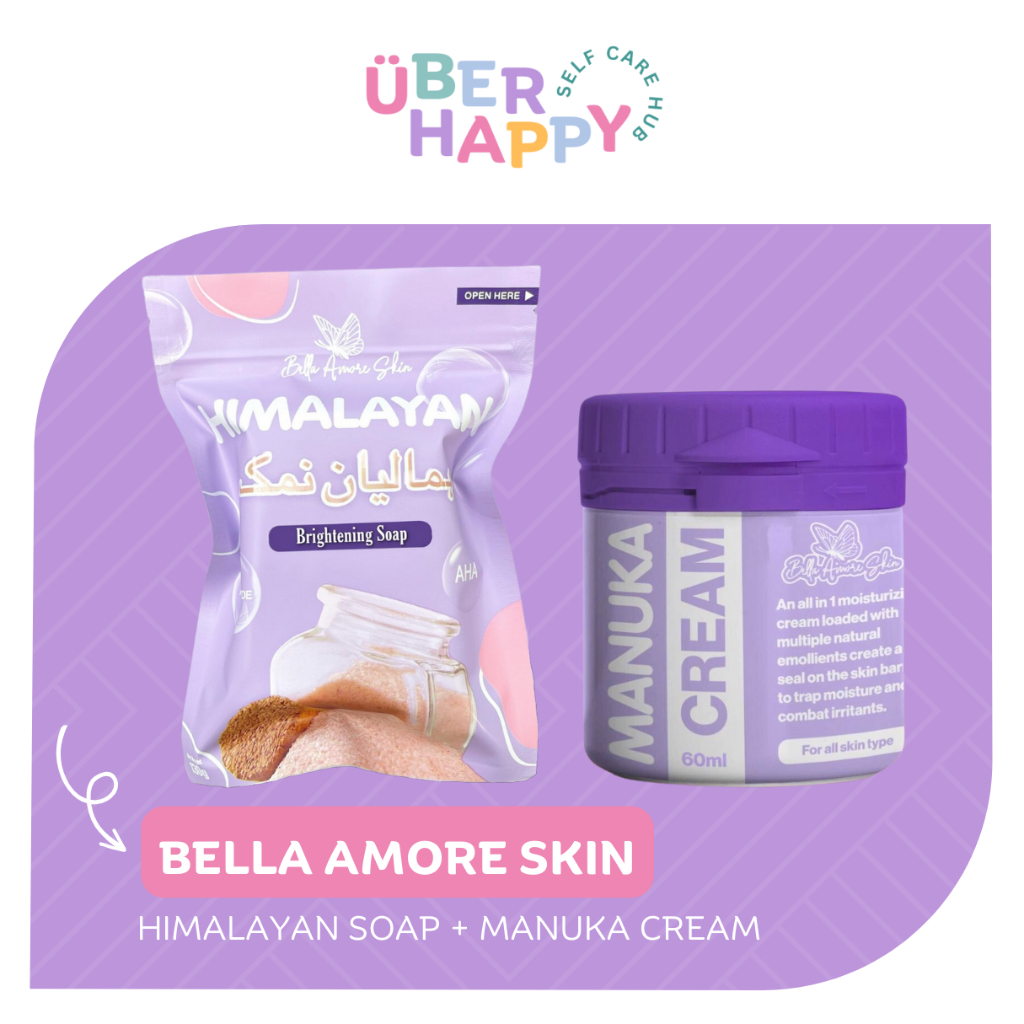 Bella Amore Skin Himalayan Salt Soap, Manuka Cream | Shopee Philippines