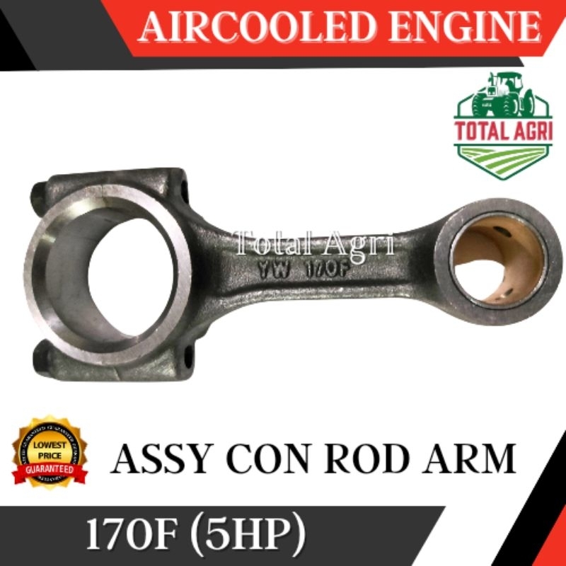 Assy Assembly Connecting Con Rod Arm 170F Aircooled Engine 5HP | Shopee ...