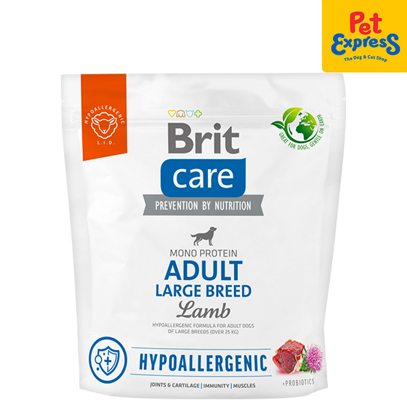 Brit Care Hypoallergenic Adult Large Breed Lamb Dry Dog Food 1kg | Shopee Philippines
