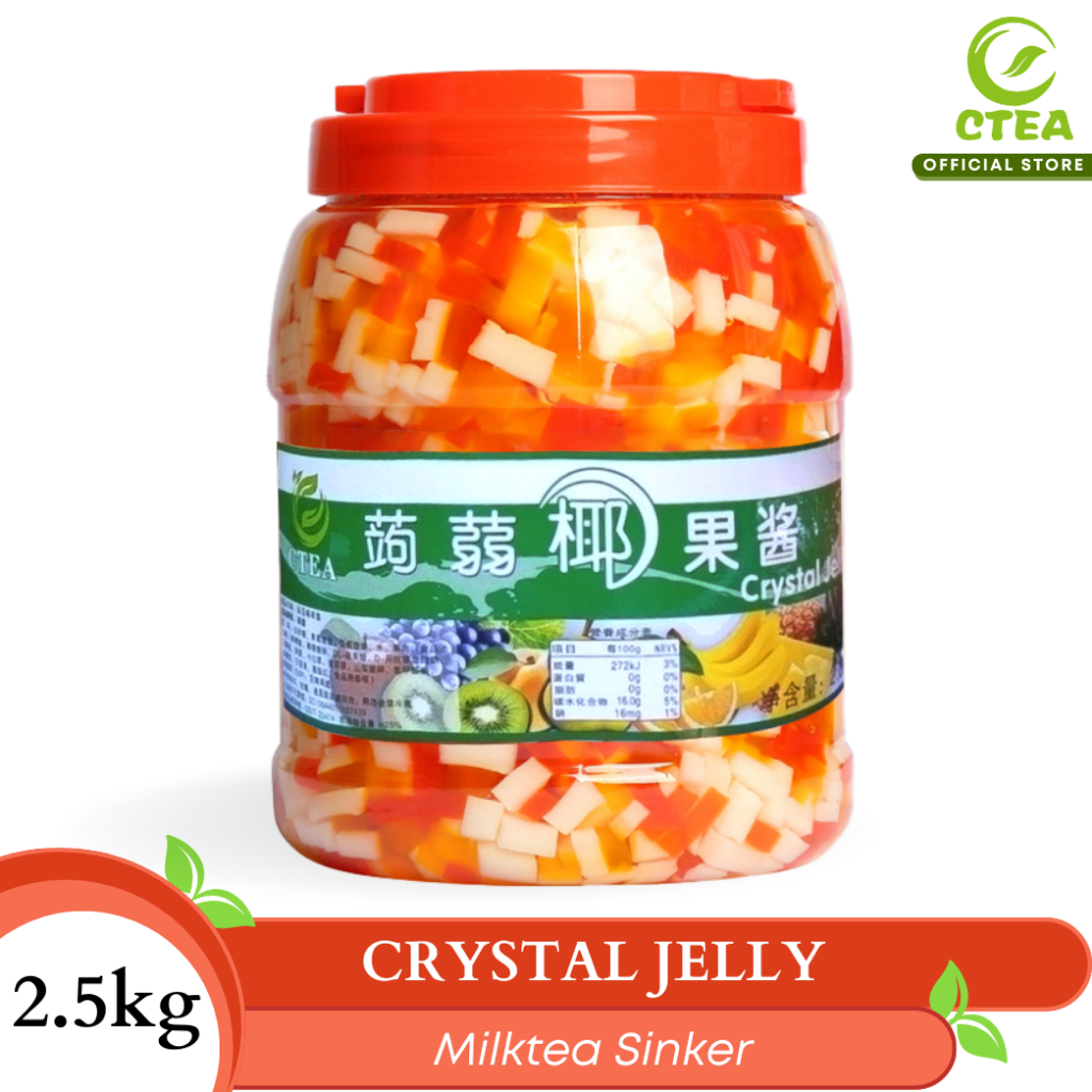 CTEA Crystal Jelly 2.5kg (Mixed Fruit Jellies) | Shopee Philippines