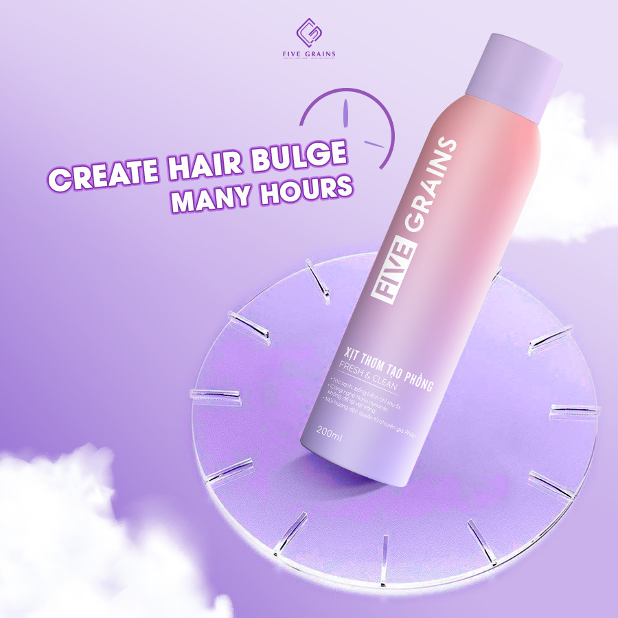 Dry Hair Shampoo Spray Disposable Washing Fragrance Fluffing Spray Dry ...