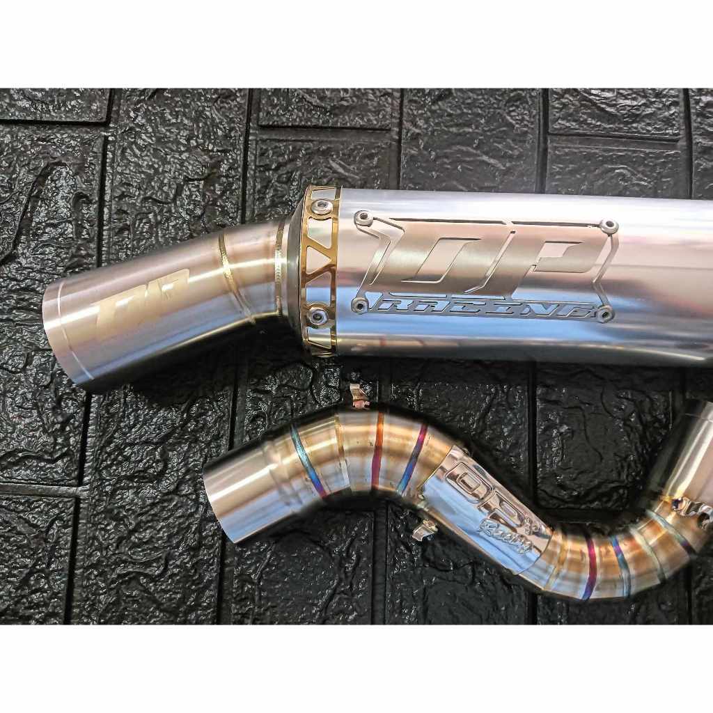 OP RACING OPEN PIPE FOR MIO, 59MM, SILVER, OPBR EXHAUST THAILAND ...