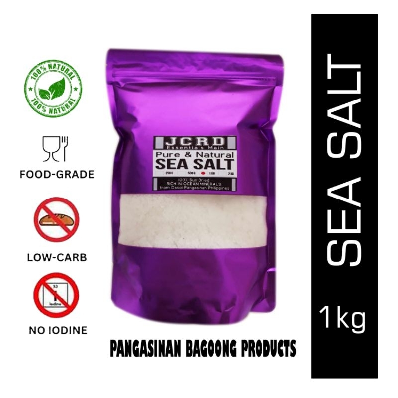 Natural Rock Salt ( Food-Grade/ Non-Iodized/ No-Iodine ) | Shopee ...