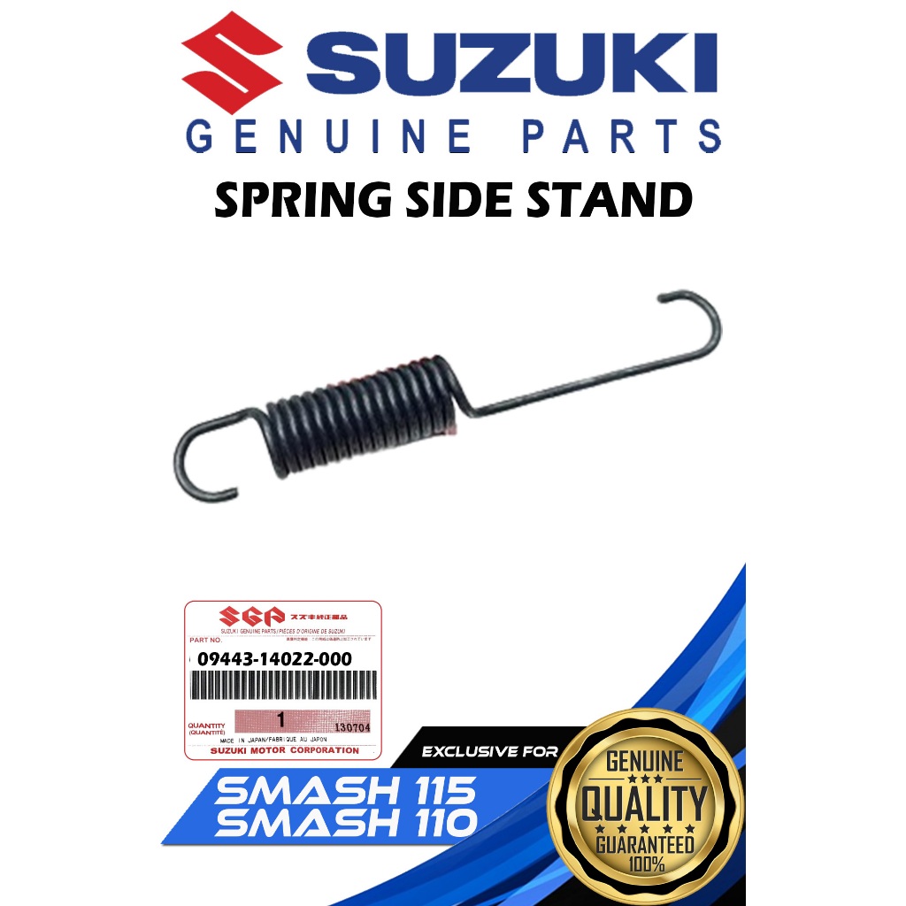 SUZUKI GENUINE SPRING SIDE STAND FOR SMASH 115 / SMASH 110 ( 09443 ...
