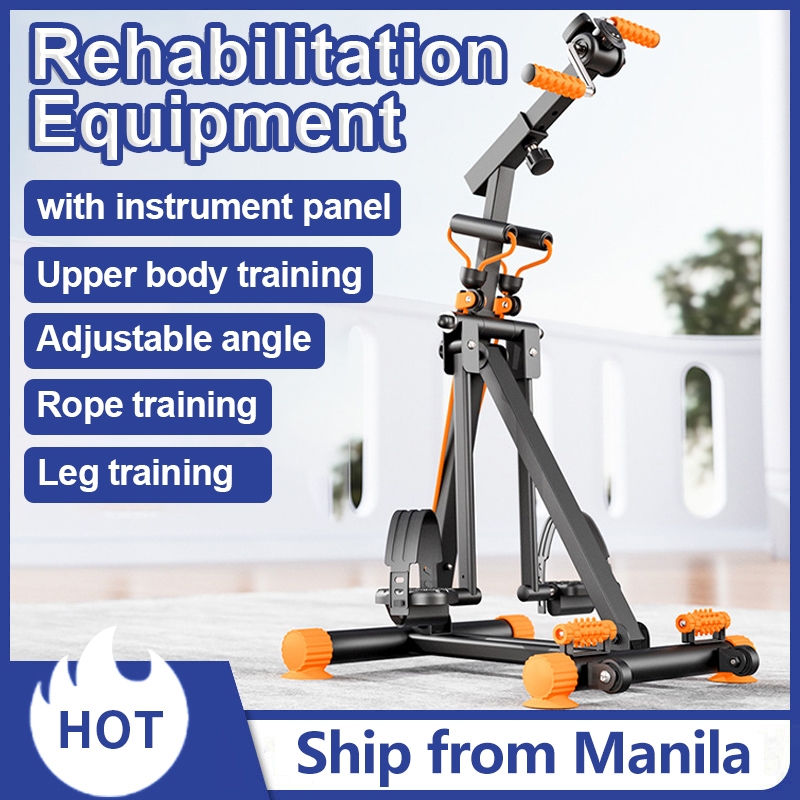 Hemiplegic upper and lower limb rehabilitation trainer walking machine ...