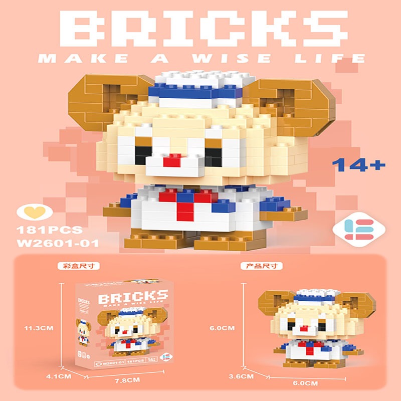 Popular anime block figure building blocks toys compatible with Legos ...