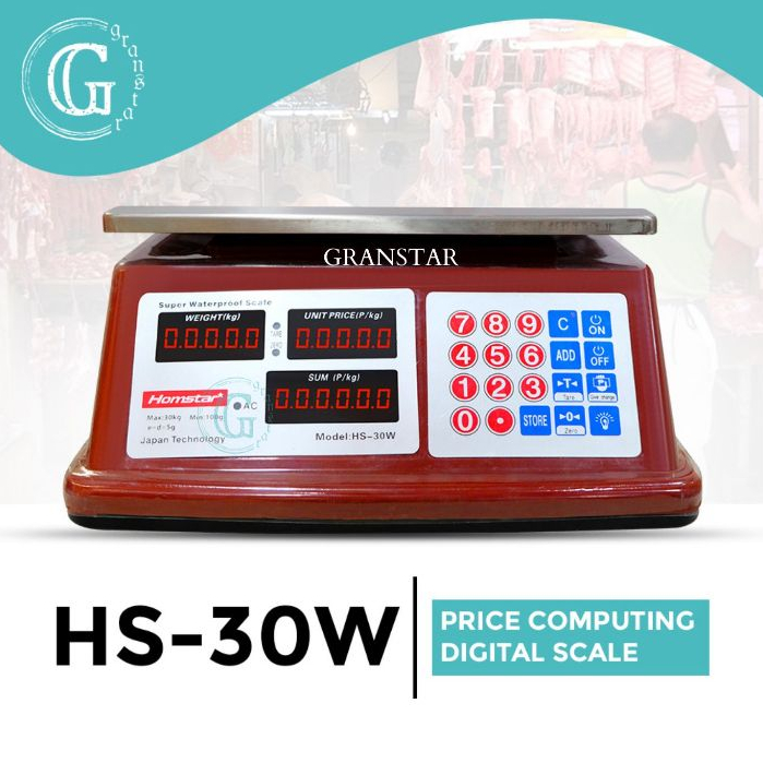 Grocery or Market-use Timbangan Household digital Food Meat Digital ...