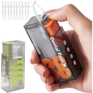 Portable Dental Floss Box Automatically Pops Out Dental Floss Storage ...