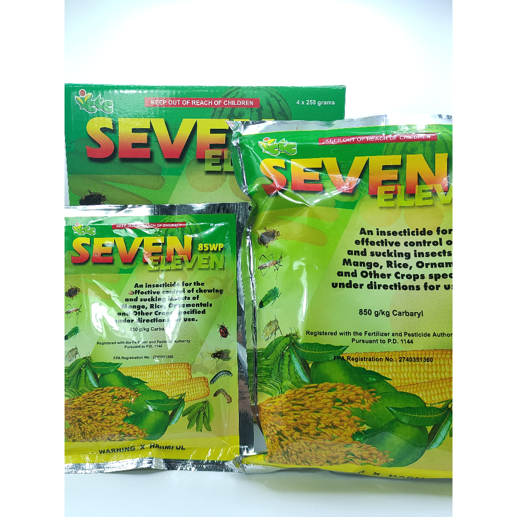 ICTC SEVEN ELEVEN 85 WP CARBARYL (50 GRAMS/250 GRAMS) | Shopee Philippines