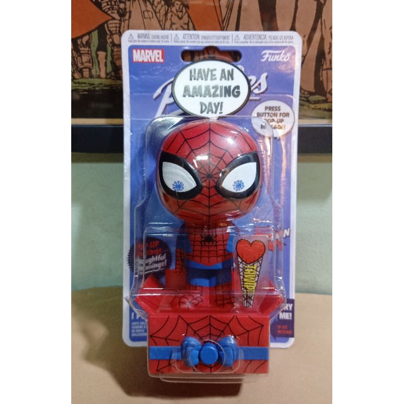 FUNKO POPSIES MARVEL SPIDER-MAN POP-UP GREETING FIGURE | Shopee Philippines