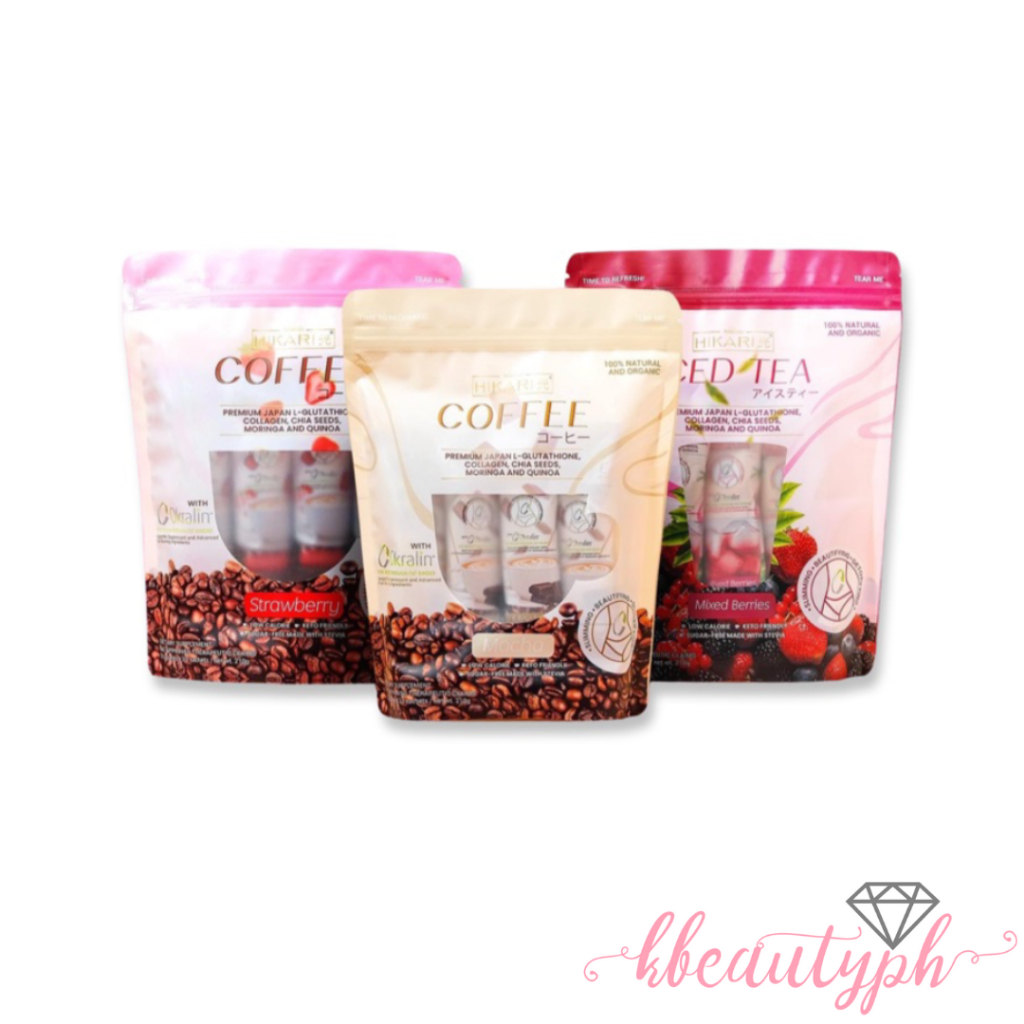Hikari Coffee & Iced Tea Mocha / Strawberry / Mixed Berries | Shopee ...