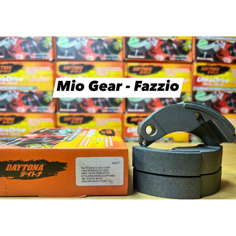 DAYTONA CLUTCH LINING Mio M3 Aerox Nmax Click PCX Beat Carb | Shopee ...
